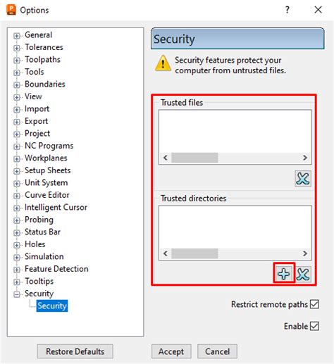 Selecting A Postprocessor Option File Locally Or On A Remote Network