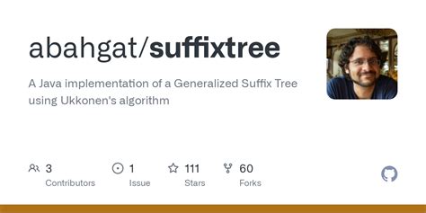github abahgat suffixtree a java implementation of a generalized
