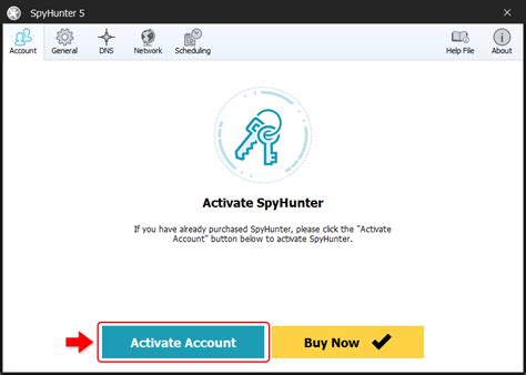 Activating Spyhunter Settings Remove Spyware And Malware With