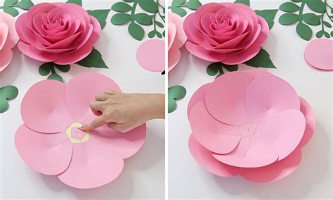Diy Giant Paper Flower Template Printable At Alannah Macquarie Blog