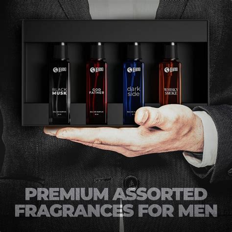 Buy Beardo Assorted Premium Perfume T Set For Men 4 Units With Long Lasting Fragrances T