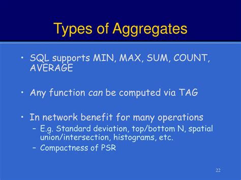 Ppt Tag A Tiny Aggregation Service For Ad Hoc Sensor Networks Powerpoint Presentation Id