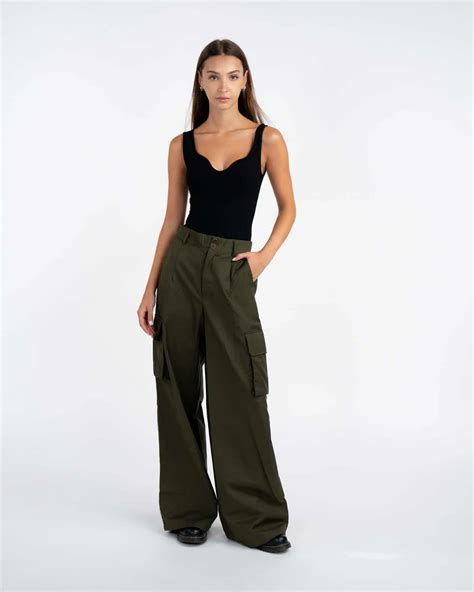 Pantaloni Con Tasche Verde Cvg Gold