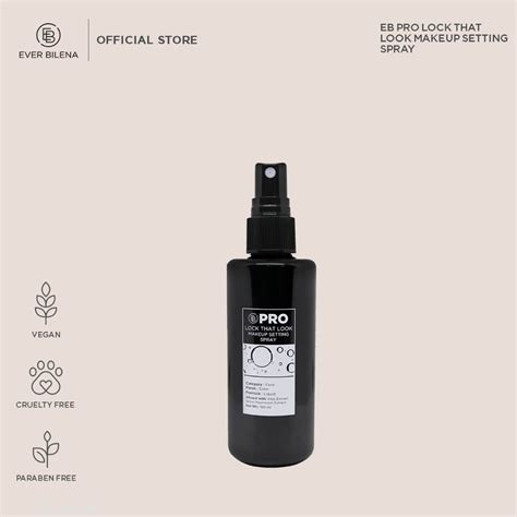 Eb Pro Lock That Look Makeup Setting Spray 100ml Mist Makeup Spray