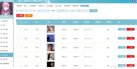 基于微信小程序的企业考勤管理系统（设计案例详解）微信开发者工具设计一个考勤打卡系统 Csdn博客