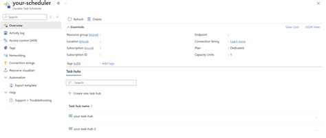 Durable Task Scheduler を使用した開発 プレビュー Microsoft Learn