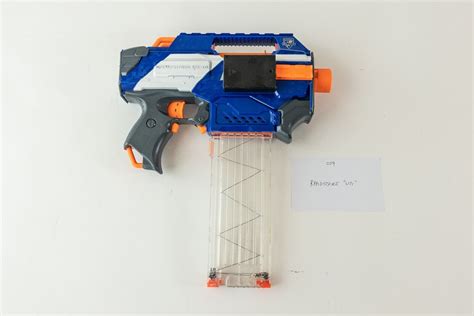 Modified Nerf Rapidstrike Uzi Coop772 Lot 54 4640895747