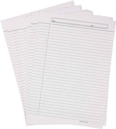Yushuu A4 Interleaf White Sheet Interleaf A4 120 Gsm
