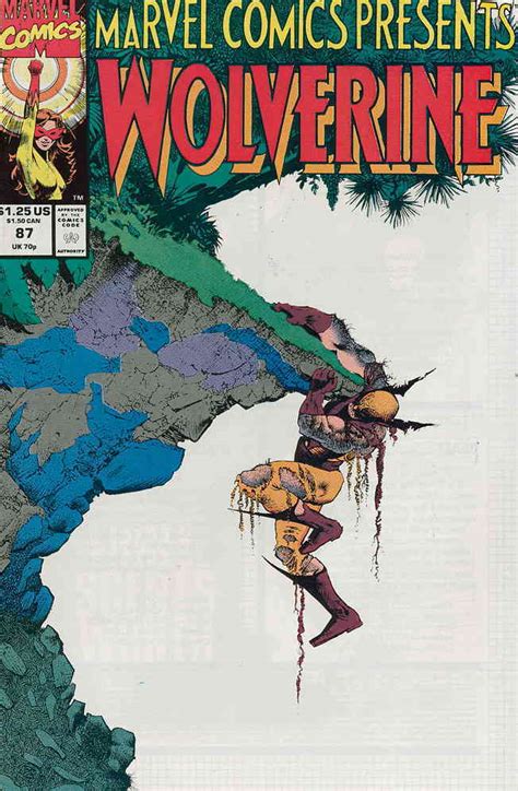 Marvel Comics Presents 87 Vf Marvel Wolverine Sam Kieth Comic