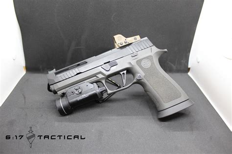 Customized Sig P320 Legion W Porting And Cerakote Cerakote