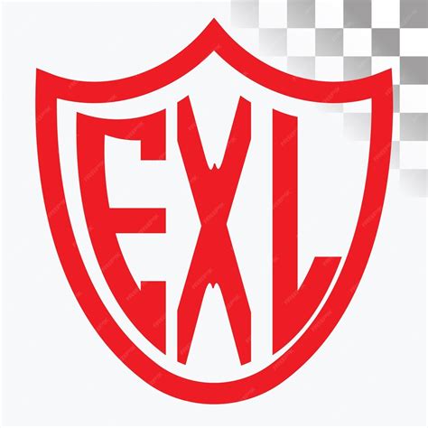 Diseño Del Logotipo De Las Letras Fxl Vector Premium