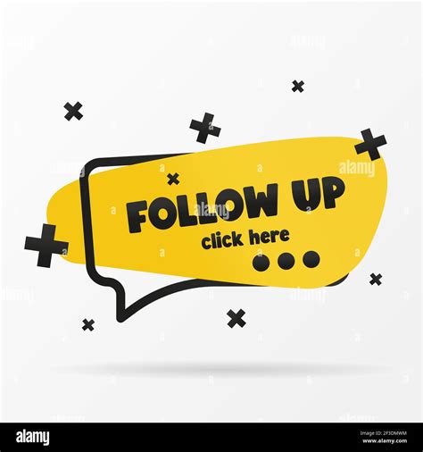 Follow Up Stock Vector Images Alamy
