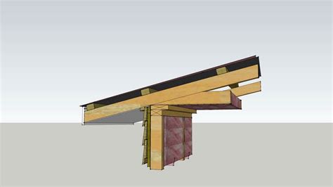 Cavity Soffit Junction Detail 3d Model