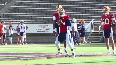 Utep Kicks Off Spring Practice