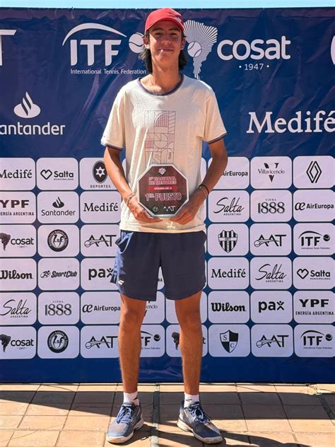 Gabriel Ursini Campeón Nacional De Tenis Club Nautico Mar Del Plata