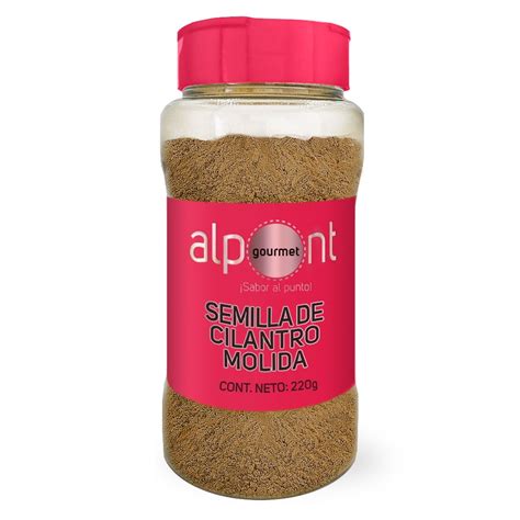 Semilla De Cilantro Molida Alpont Gourmet 220 Gramos Bodega Aurrera