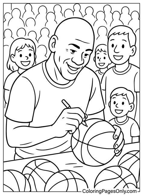 30 Michael Jordan Coloring Pages Free Printable Pdf And Online
