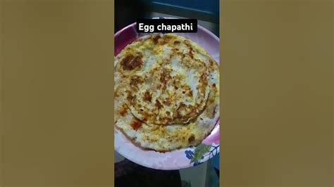 Andra Style Egg Chapathi Youtube
