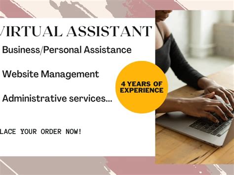 Professional Virtual Assistance For Personal And Administrative Tasks