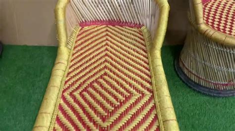 Bamboo Muddha Chair And Table Dining Furniture Set Bamboo Chair Set With Table At ₹ 2750 Set N