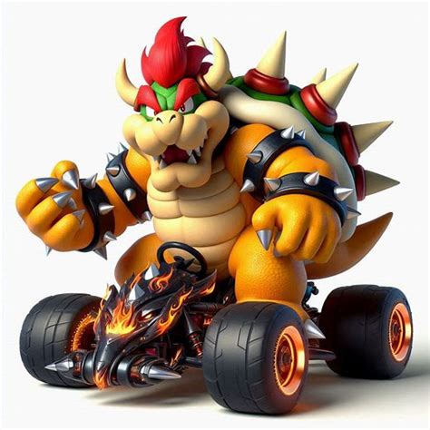 Bowser In Mario Kart By Kluzkk2 On Deviantart