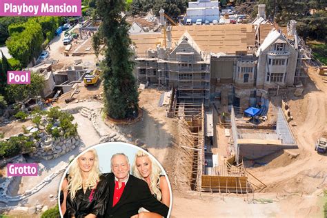Pics Show Playboy Mansions Renovation And Reveal Hugh Hefners Grotto