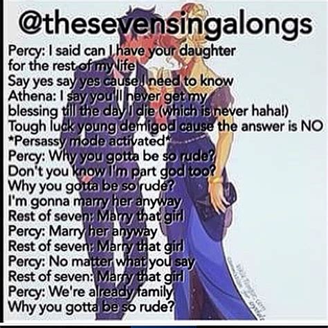 Percabeth Percy Jackson Memes Rick Riordan Books Percabeth