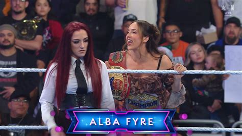 Pravendra Jade Cargill Vs Alba Fyre 💥 Smackdown 2025 Dec 05 🔥