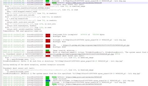 no retry on incompleted downloads · issue 1206 · nandaka pixivutil2