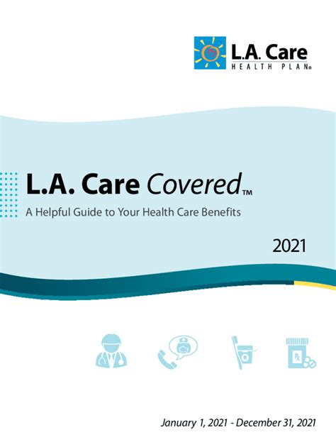 Fillable Online Fillable Online La Care Covered Benefits Fax Email