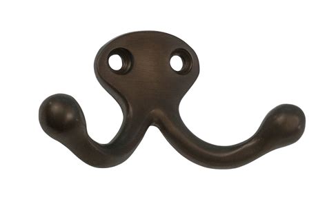 Ives Classic Solid Brass Double Wardrobe Hook Hardwick And Sons