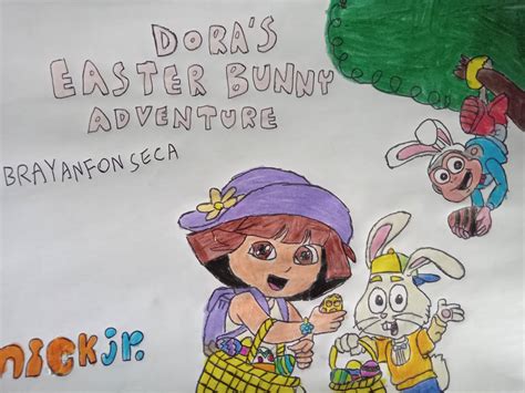 Doras Easter Bunny Adventure By Brayanfonseca On Deviantart