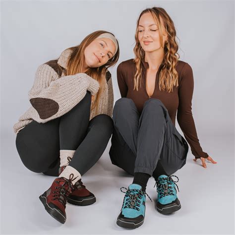 Womens Barefoot Hiking Low Cut Shoes Tundra Frost