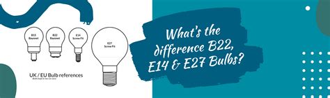 Whats The Difference Between B22 E14 E27 And Gu10 Bulbs