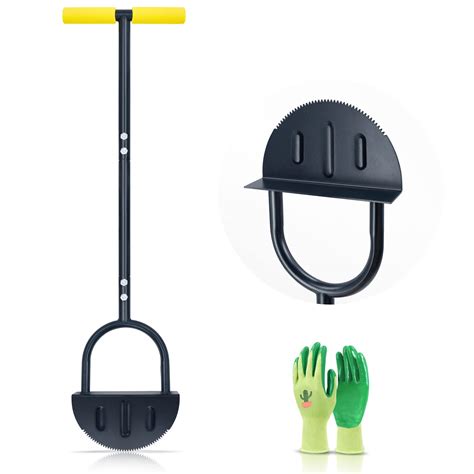 Buy Colweltsaw Tooth Lawn Edging Tool 96cm T Grip Half Moon Lawn Edger