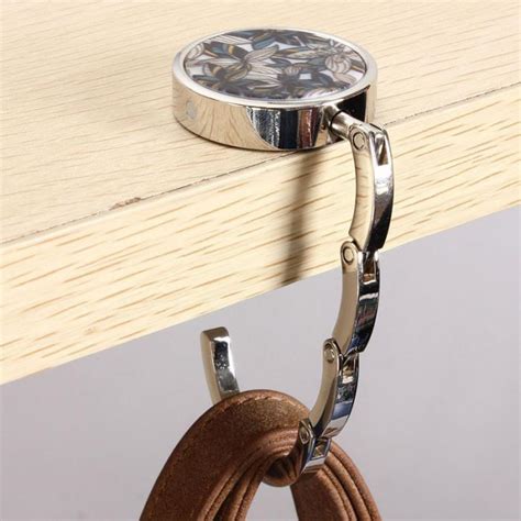 Graphic Purse Hanger Handbag Hook In Silver 9 Options The Bullish Store