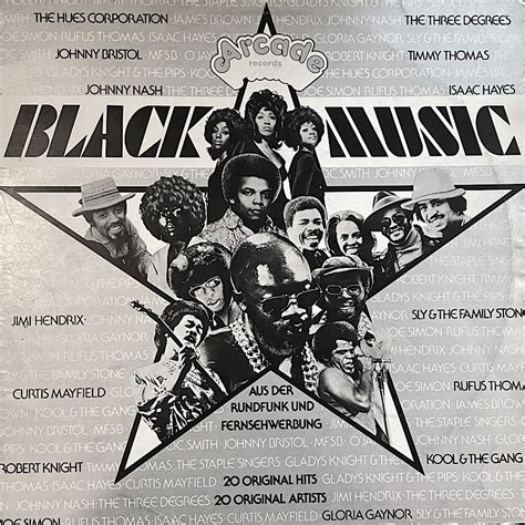 Various Artists Black Music Album Art Fonts In Use
