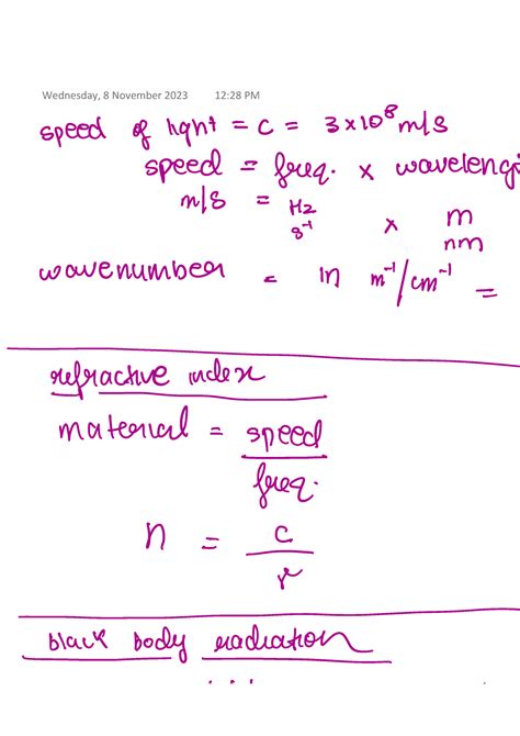 Chem Equations Summary Chemistry For Biologists Chem0011