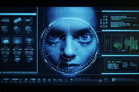 Premium Photo Classified Information On A Screen With A Generative Ai