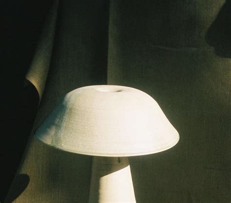 Bone White Raw Medium Mushroom Lamp By Nick Pourfard For Sale At 1stdibs