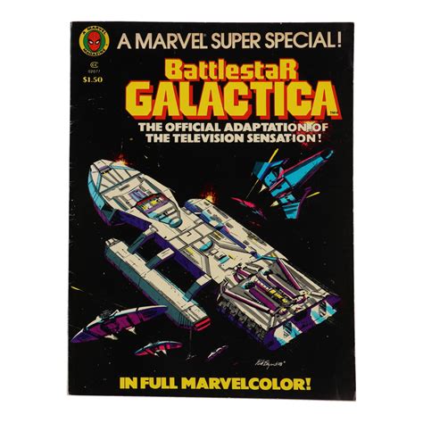 1978 Battlestar Galactica Issue 1 Marvel Comic Book Pristine Auction