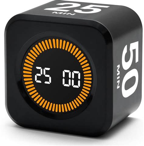 Kubus Vormige Productiviteit Timer Visuele Countdown Timer Time