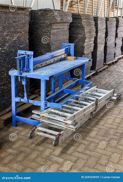 Bending Machine Stock Image Image Of Metal Warehouse 269333929