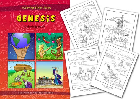 Coloring Book Genesis Mybiblecomics