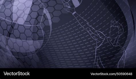 Volleyball Themed Background Royalty Free Vector Image