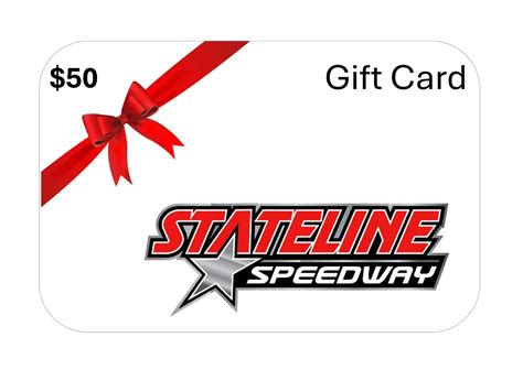 Stateline Speedway T Card