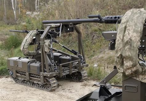 The Droid Tw 127 Ugv Held The Position For A Month And A Half