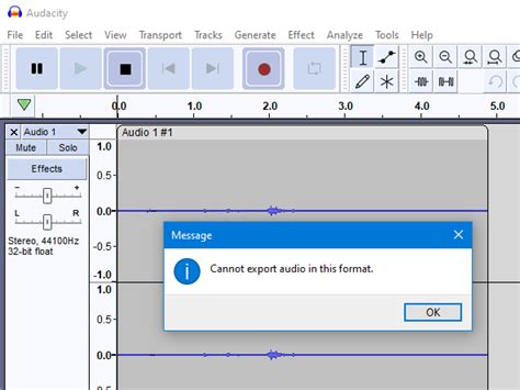 Timer Record Fails To Export · Issue 4952 · Audacityaudacity · Github