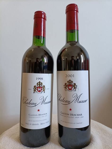 Chateau Musar 1998 And 2001 Beeka Valley 2 Flaschen Catawiki