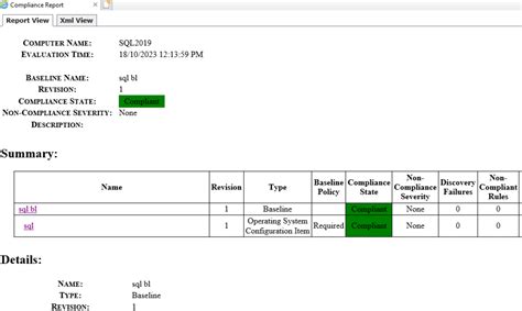 Sccm Device Compliance Report Microsoft Qanda